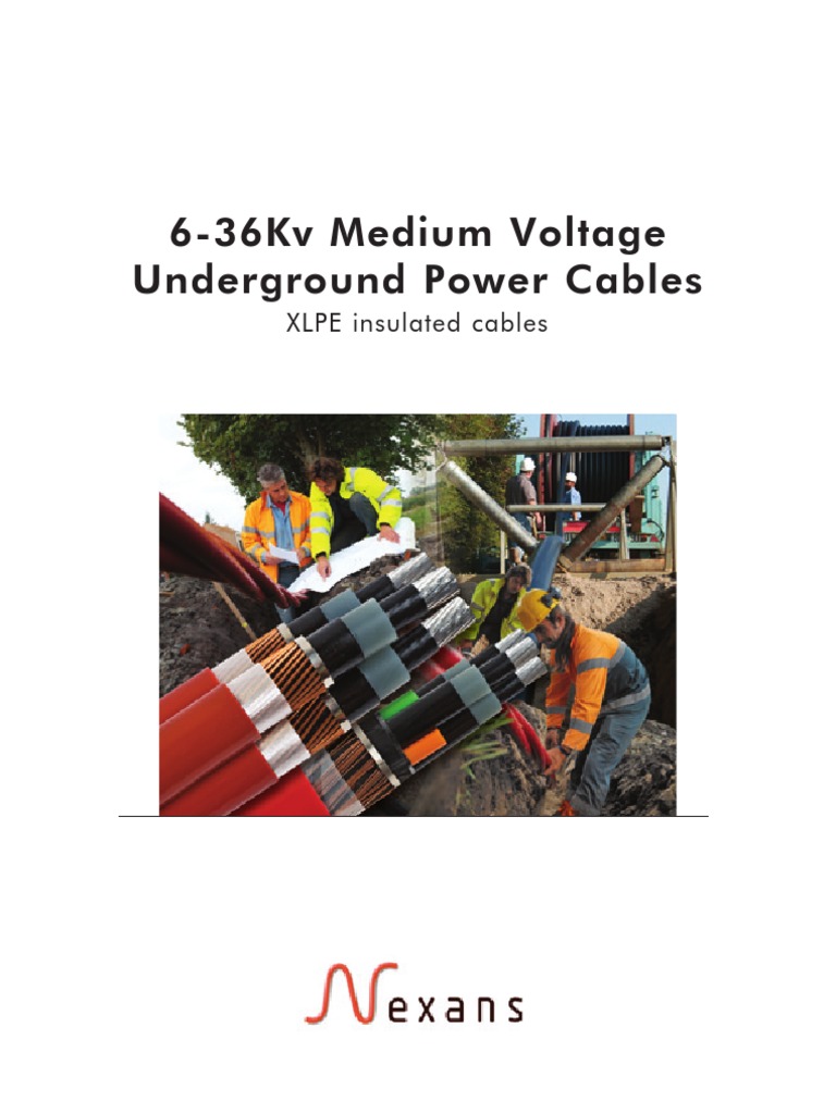 Nexans MV Cables UK Brochure - 1 | PDF | Insulator (Electricity) | Cable