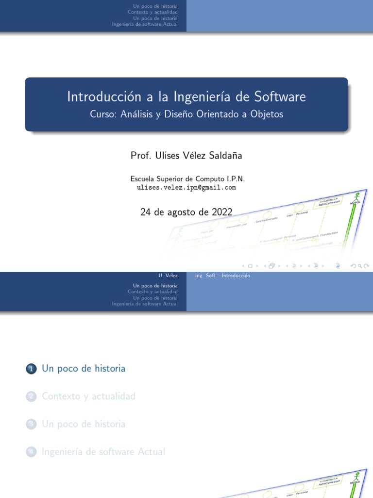 2 Introduccion - Beamer | PDF | Software | Informática