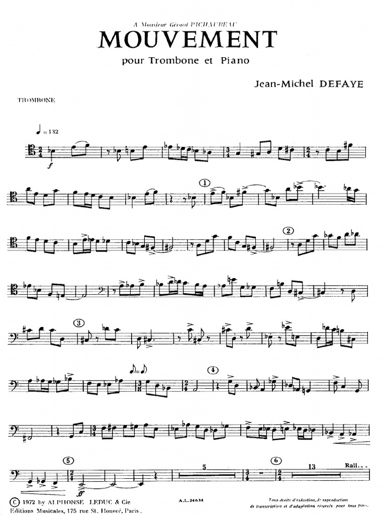 DEFAYE Mouvement | PDF