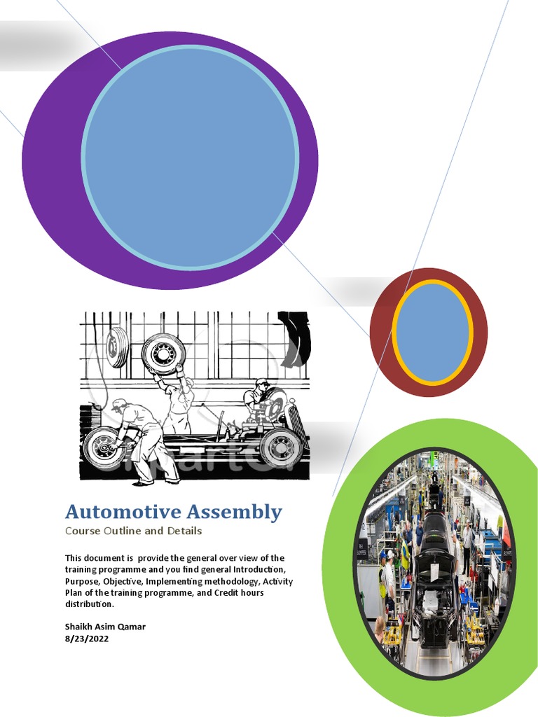 Automotive Assembly Course Outline With Details | Download Free PDF ...