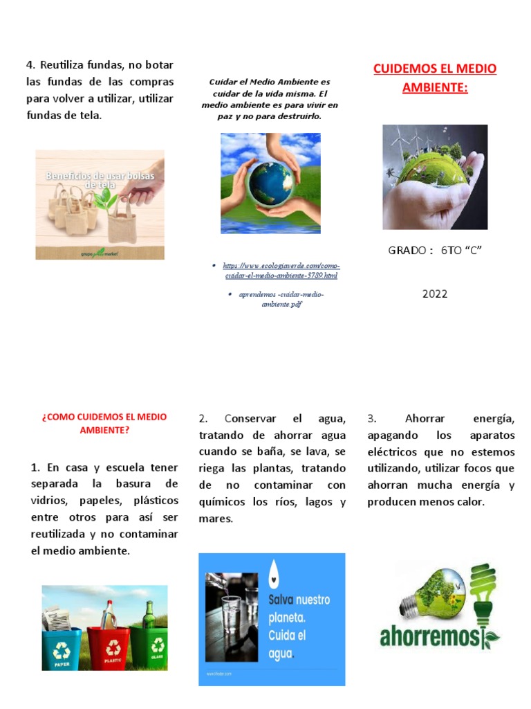 Folleto | PDF | Materiales | Cuestiones ambientales