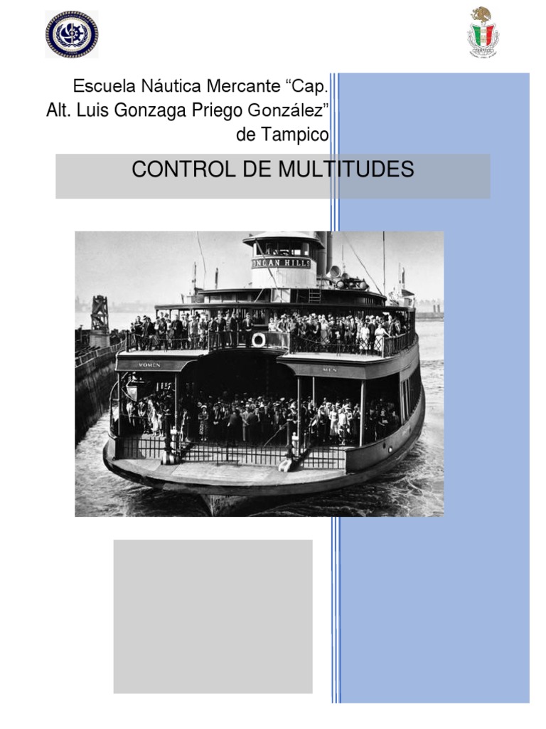 Manual de Control de Multitudes 2 | PDF | Estrés (biología) | Liderazgo