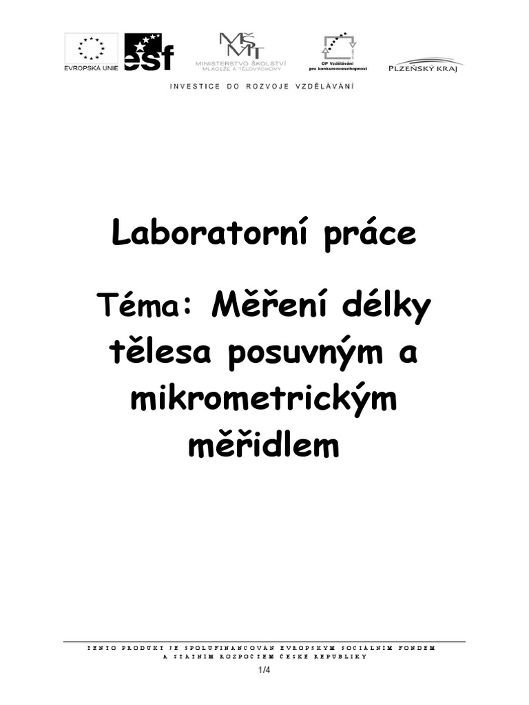 Laborka Z Fyziky | PDF