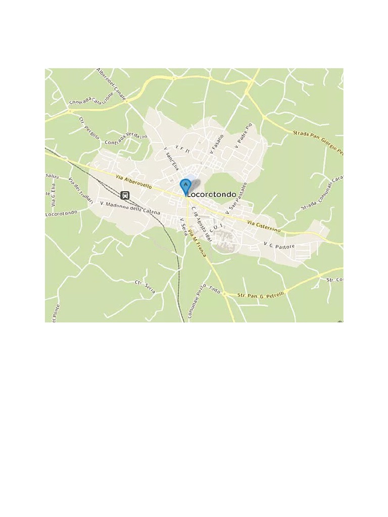 Locorotondo Mappa PDF | PDF