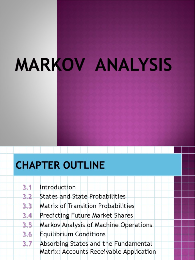or 2 Markov Analysis - 2 | PDF | Markov Chain | Applied Mathematics or 2 Markov Analysis - 2 | PDF | Markov Chain | Applied Mathematics