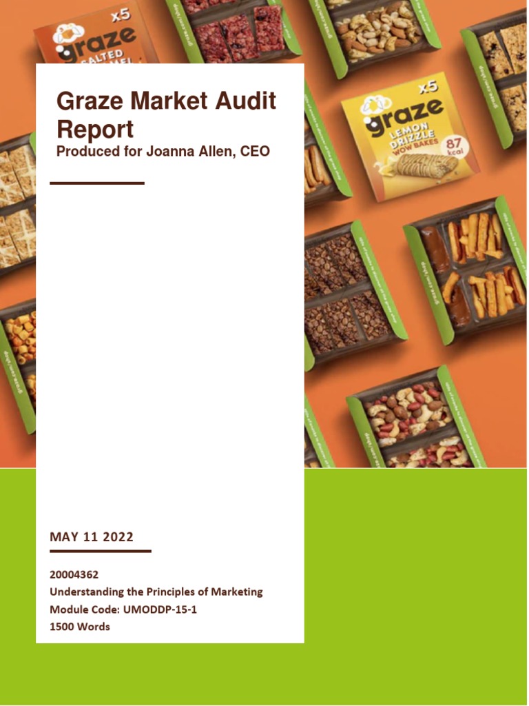 Graze Market Report | PDF | Advertising | Brand