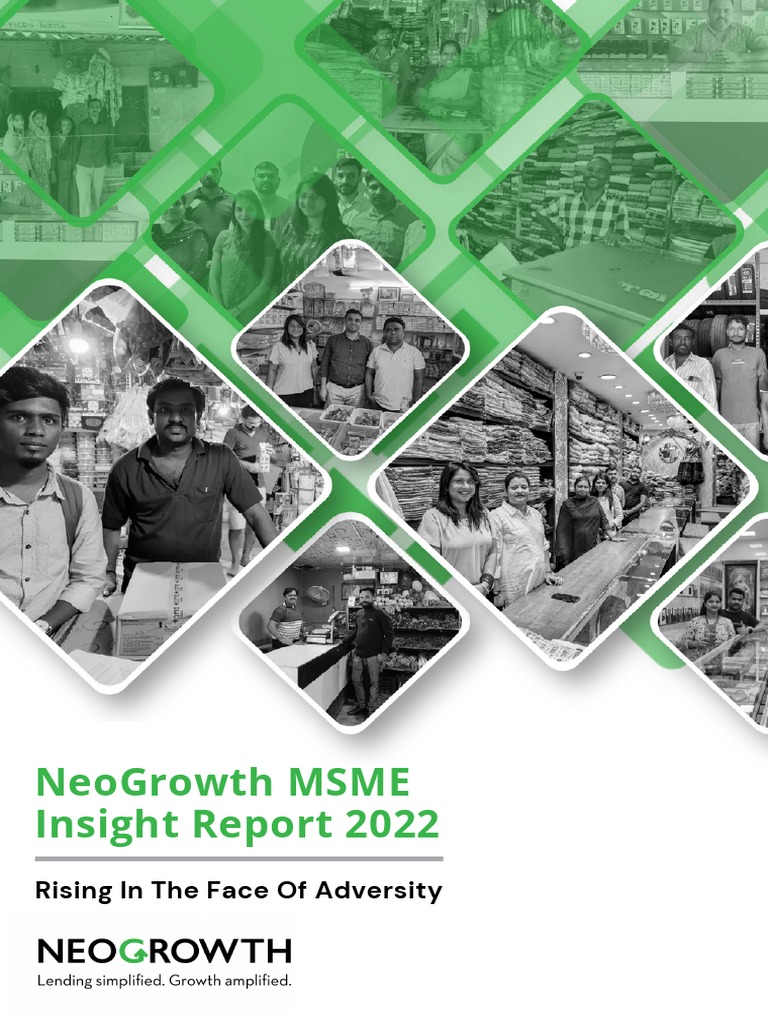 NeoGrowth MSME Insight Report 2022 | PDF | Retail | Small And Medium ...