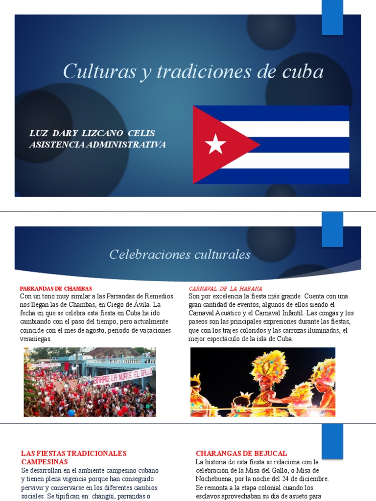 Tradiciones y Costumbres de Cuba | PDF | Cuba | Carnaval