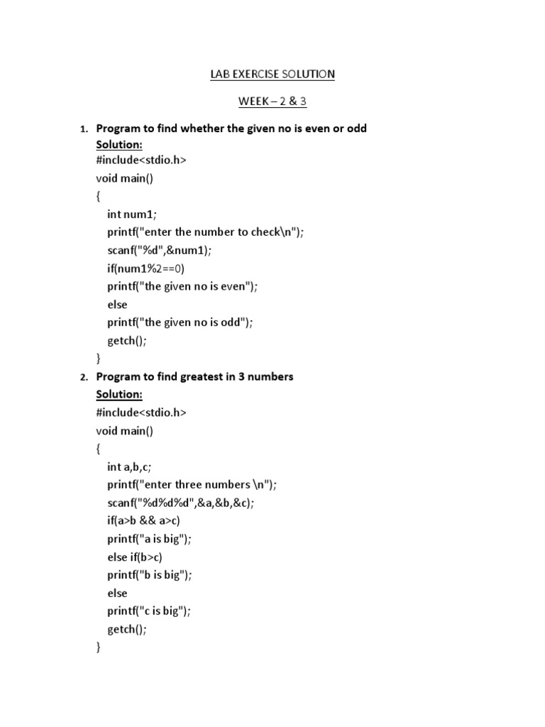 Lab Exercise Solution 4 And5 Pdf Computer Science Arithmetic 7492