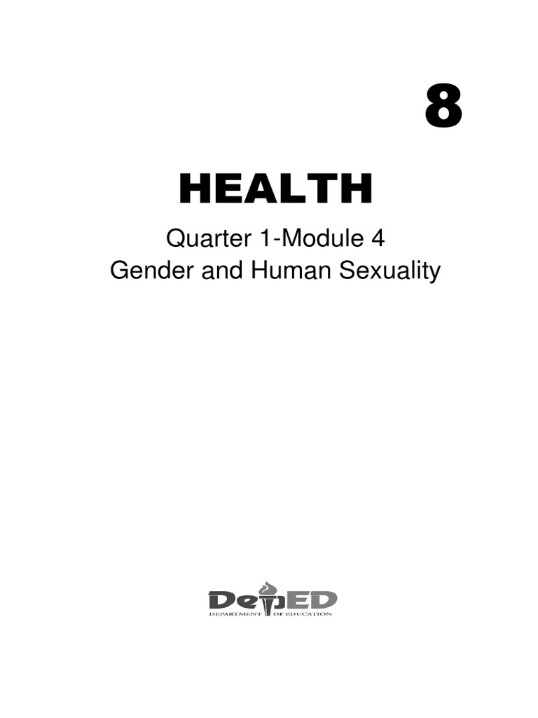 Module 4 Q1 Health 8 REVISED | PDF | Gender Studies | Gender