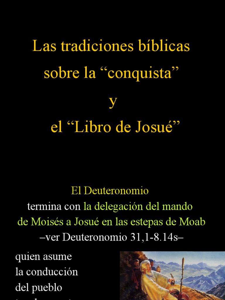 10 1 El Libro de Josué y La Etapa Llamada de La Conquista 09 | Descargar gratis PDF | Joshua ...