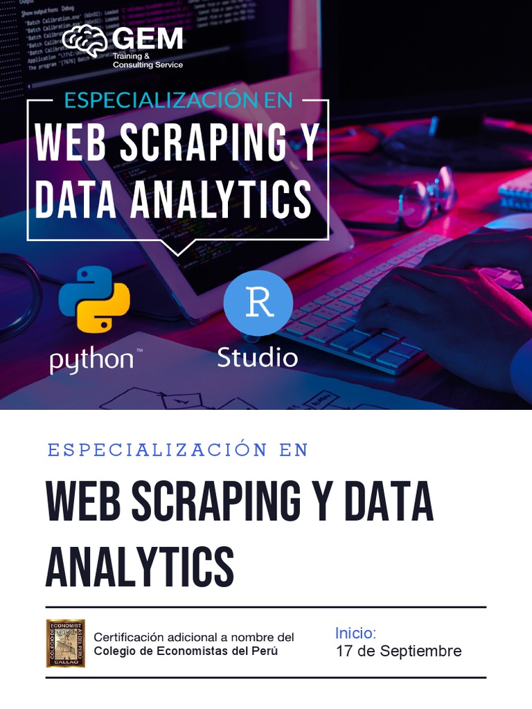 Especialización Web Scraping y Data Analytics 17 Setiembre | PDF ...