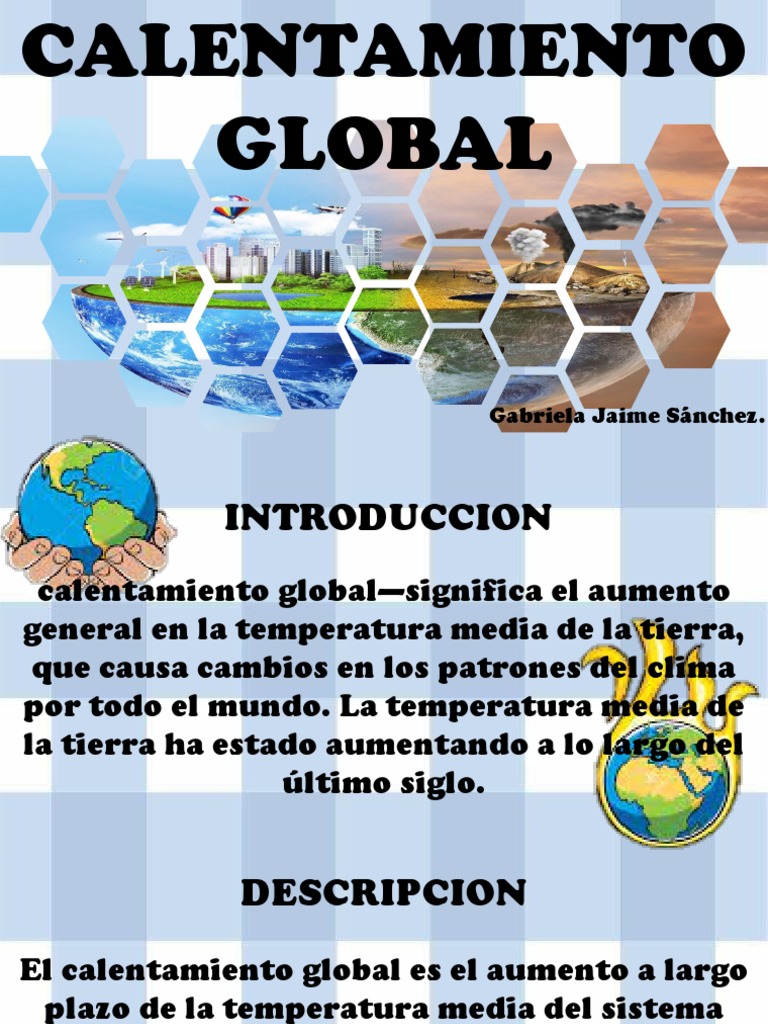Calentamiento Global | PDF | Cambio climático | Gases de efecto invernadero