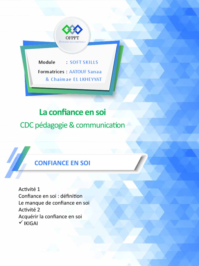 Confiance en Soi | PDF | Psychologie | Cognition