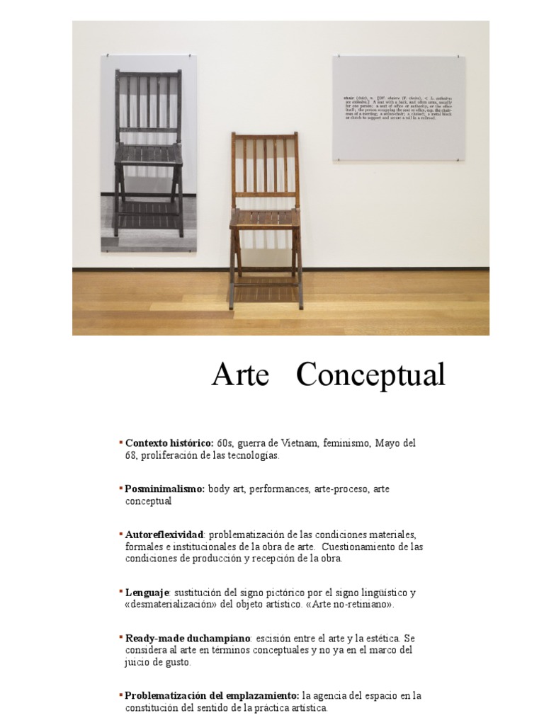 Arte Conceptual | PDF | Estética | Las artes