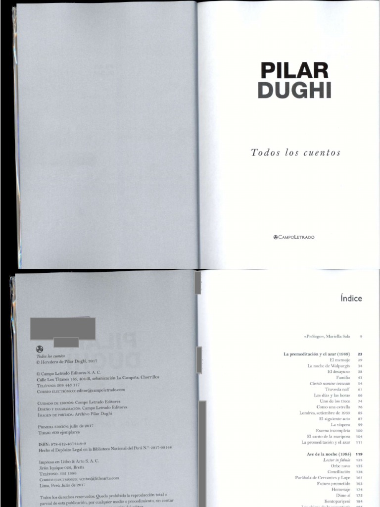 Todos Los Cuentos - Pilar Dughi | PDF
