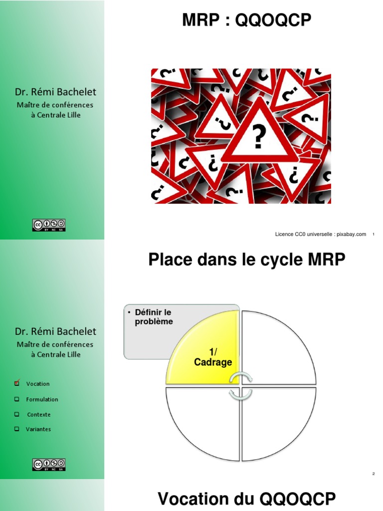 Méthode QQOQCP : Guide Pratique | PDF