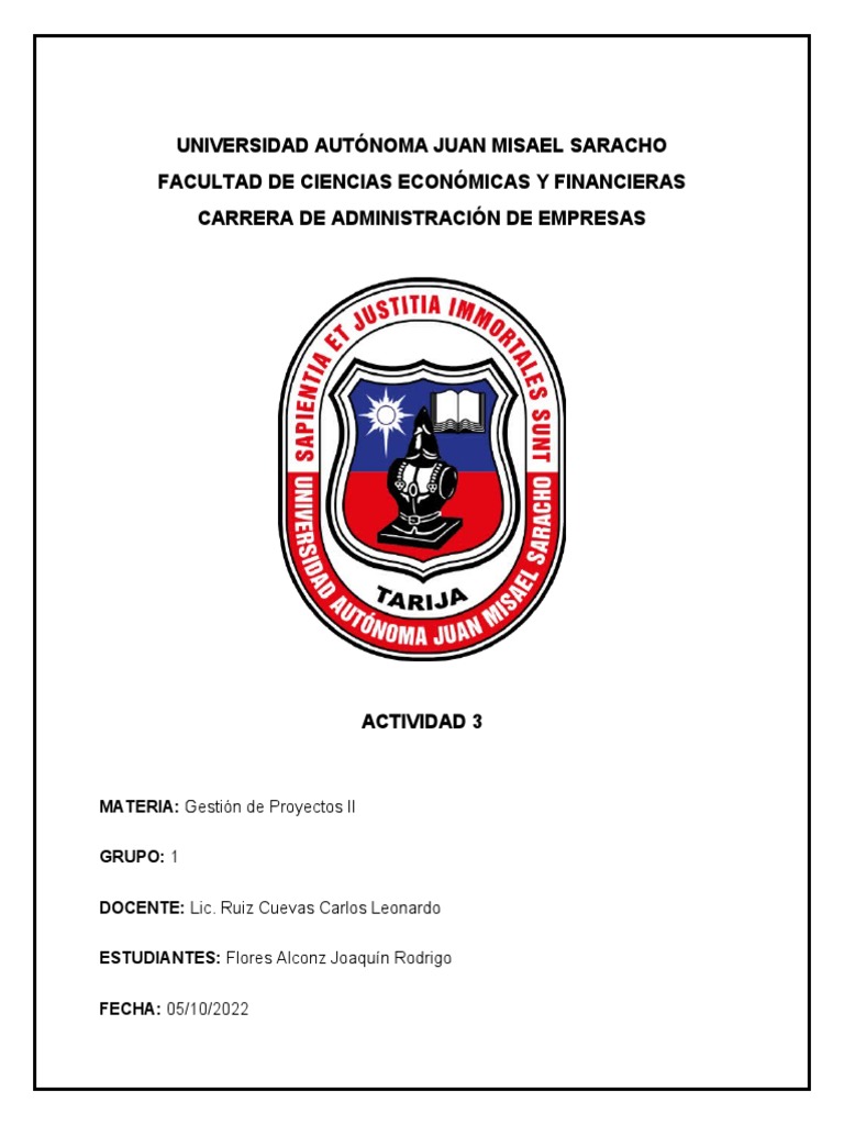 Act 3 Proyectos 2 | PDF