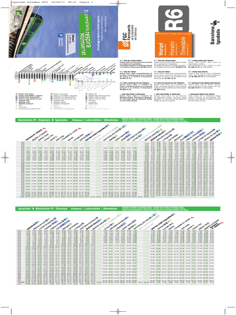 FGC 2011 Barcelona - Igualada | PDF