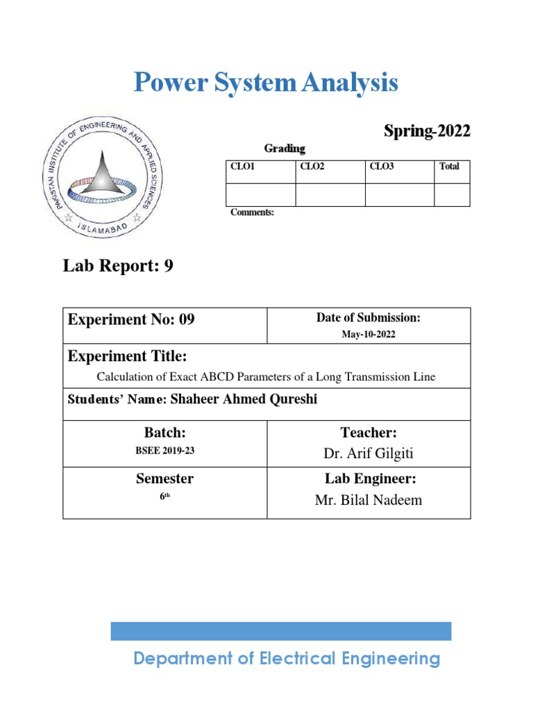 Lab Report 9 | PDF | Electrical Impedance | Transmission Line Lab Report 9 | PDF | Electrical Impedance | Transmission Line