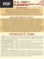 Republic Act No. 10821 | PDF | Hazards | Emergency