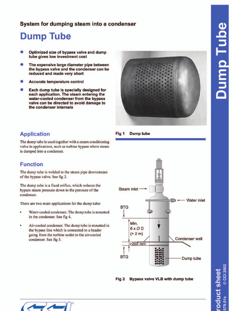 Dump Tube | Download Free PDF | Vacuum Tube | Valve