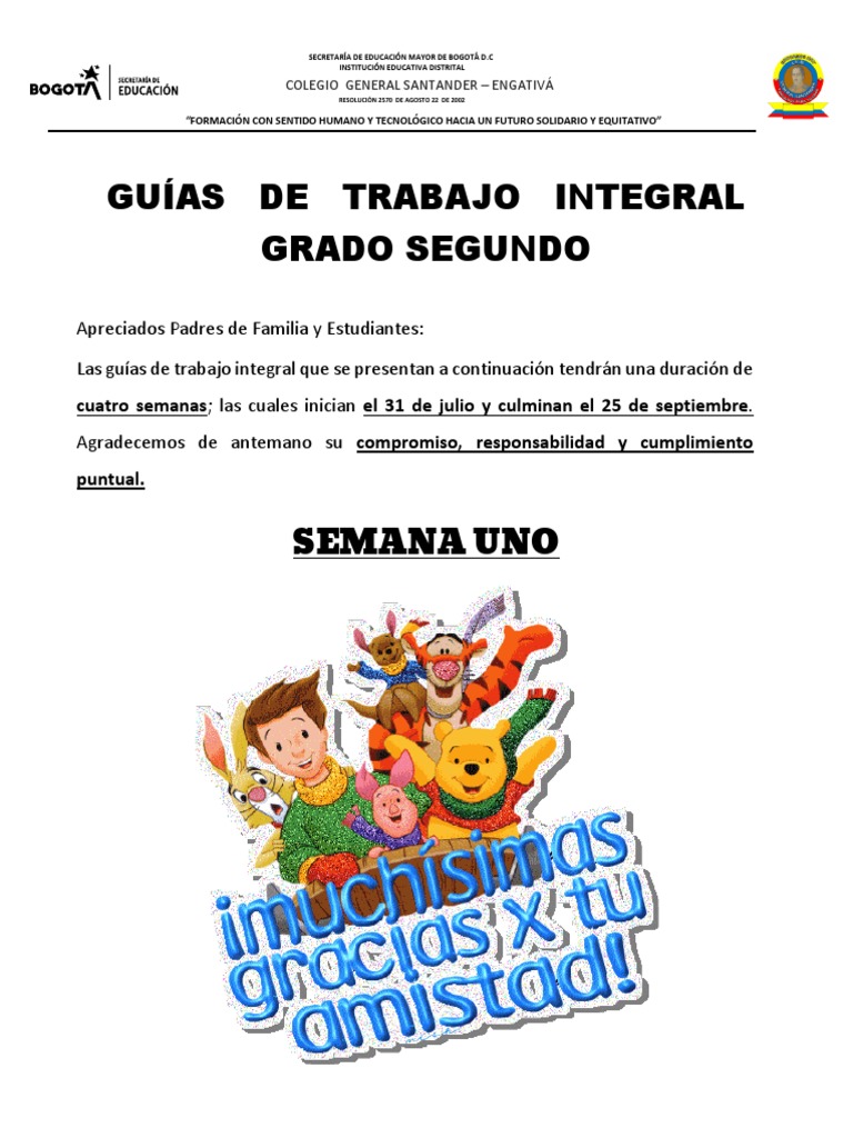 Segundo Guias Septiembre | PDF | Oído | Amor