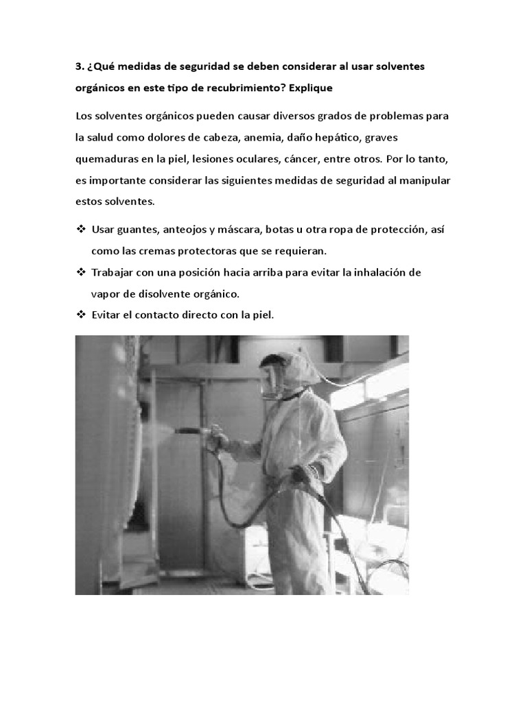 Medidas de Seguridad Solventes | PDF
