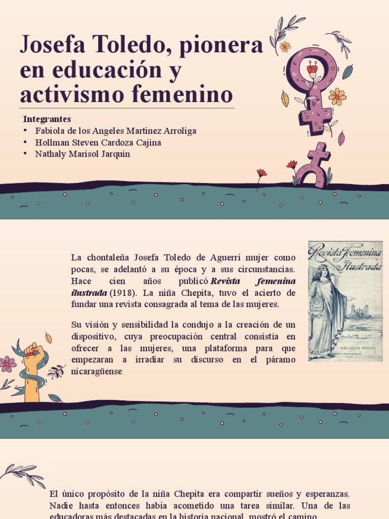 Josefa Toledo: Pionera del Feminismo | PDF