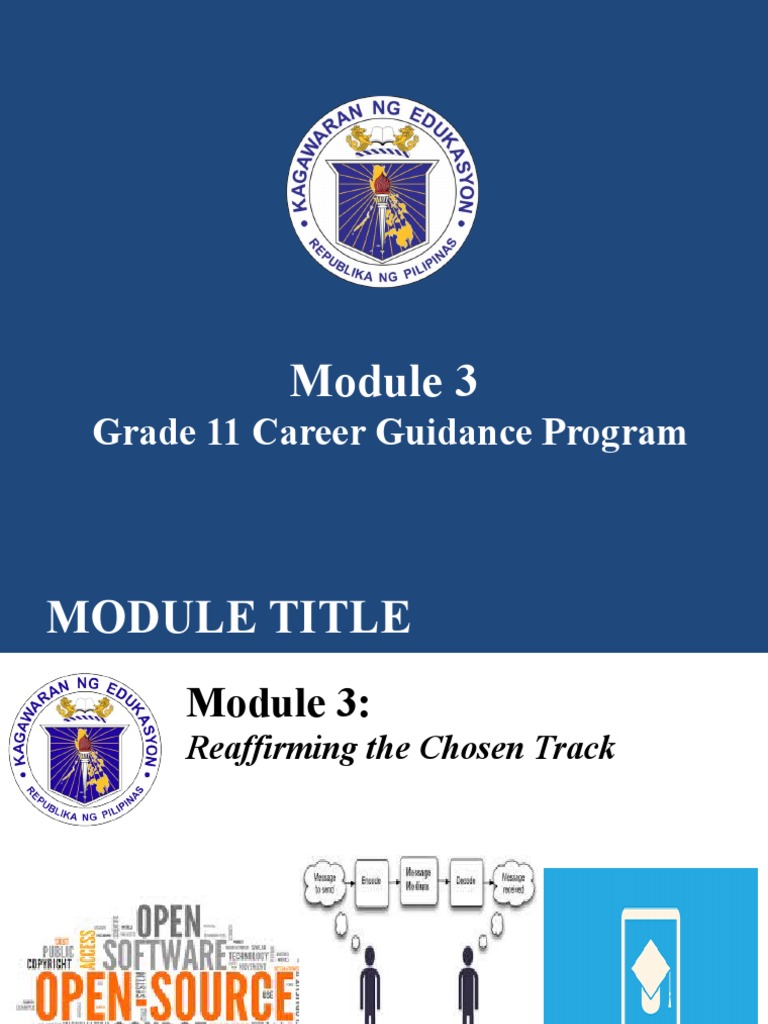 Module 3 Reaffirming The Chosen Track | PDF | Economies | Business
