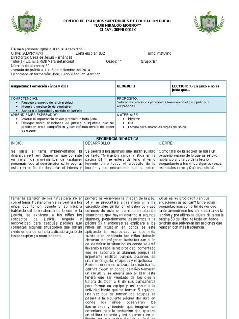 Planeacion Formacion Civica y Etica | Descargar gratis PDF | Evaluación ... Planeacion Formacion Civica y Etica | Descargar gratis PDF | Evaluación ...