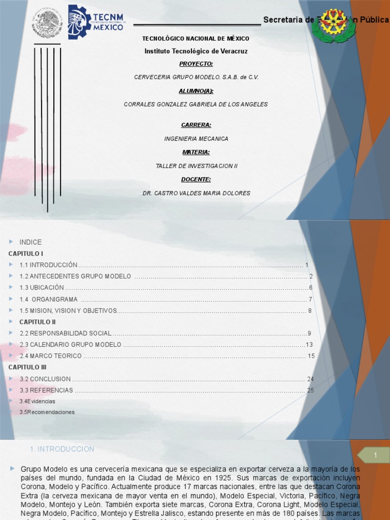Grupo Modelo Sa de CV - Corrales Gonzalez-2 | PDF