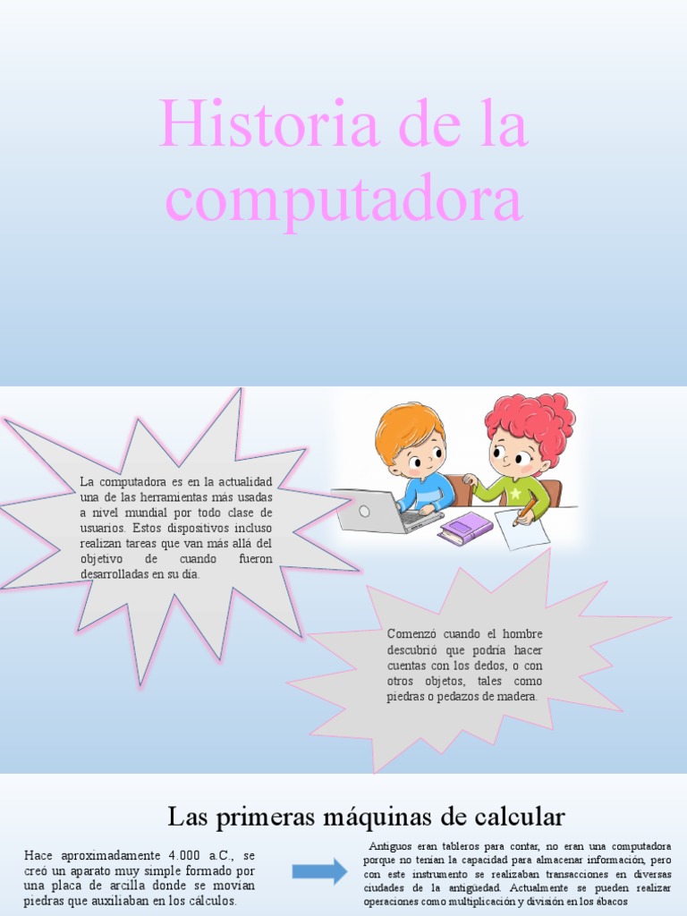 Historia de La Computadora | PDF | Hardware de la computadora ...