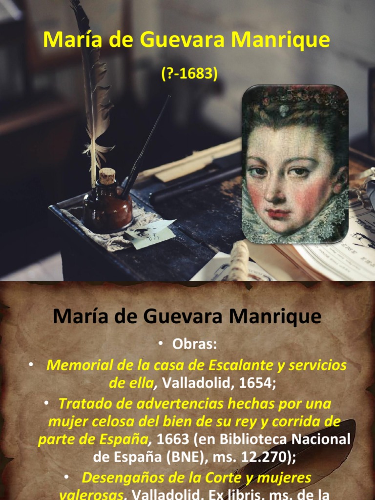 María de Guevara Manrique | PDF