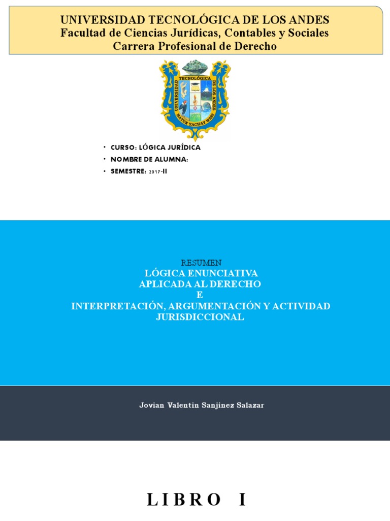 Lógica Jurídica: Términos y Proposiciones | PDF | Proposición | Lógica