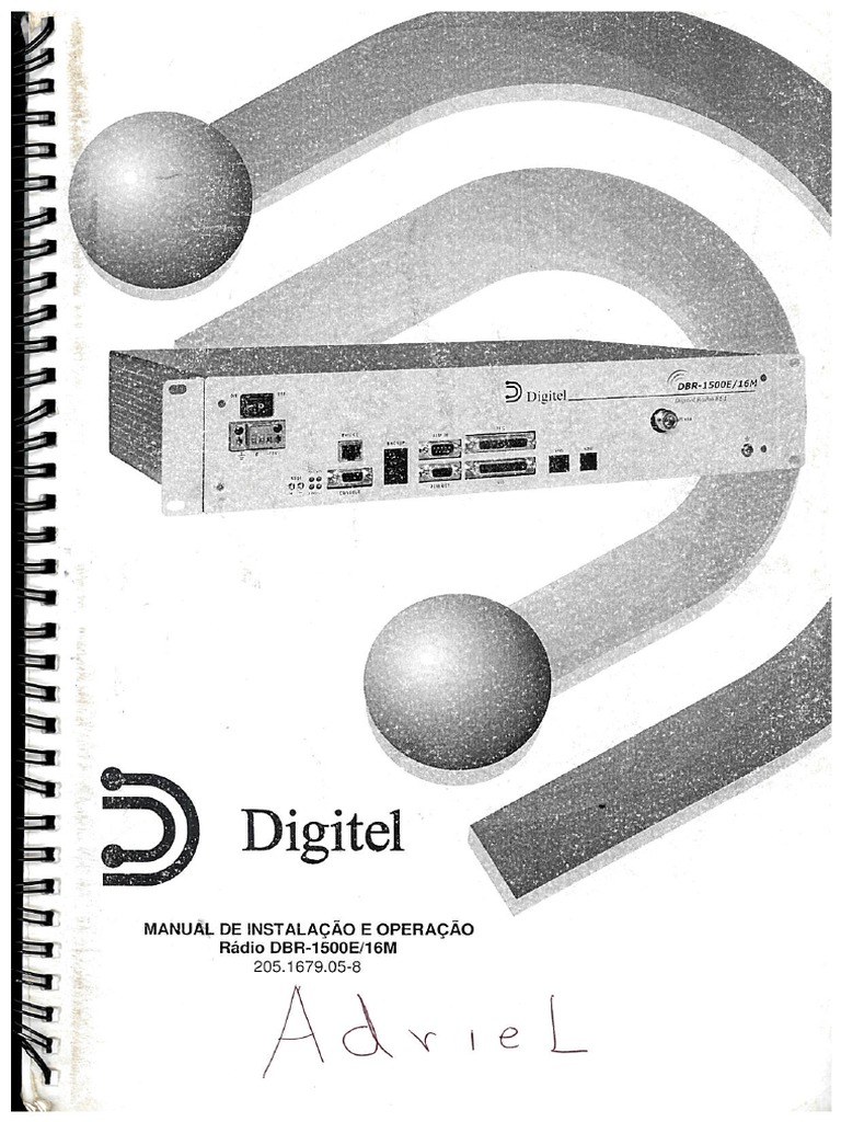 Digitel DBR-1500E-16M - Manual | PDF