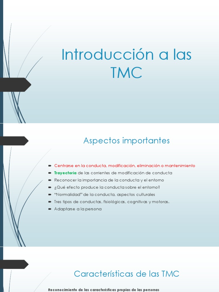 Introducción A Las TMC | PDF