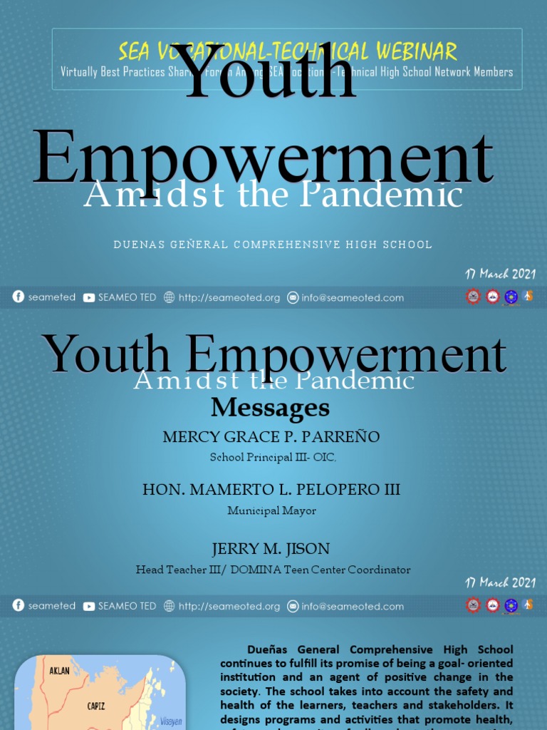 Best Practices Youth Empowerment Amidst The Pandemic by DUEÑAS GENERAL ...