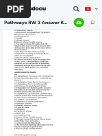 Pathways 4 Answer Keys - PDF - Hunting - Habitat | PDF | Scribd