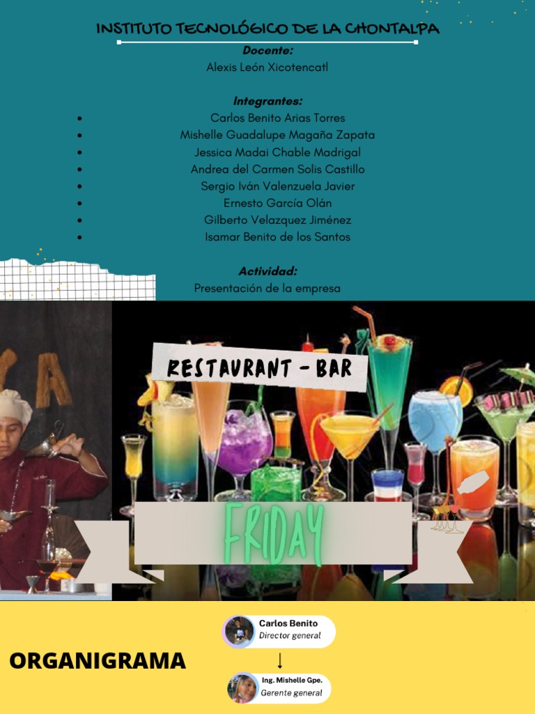 Restaurant - Bar Friday | PDF | Business | Cocinando