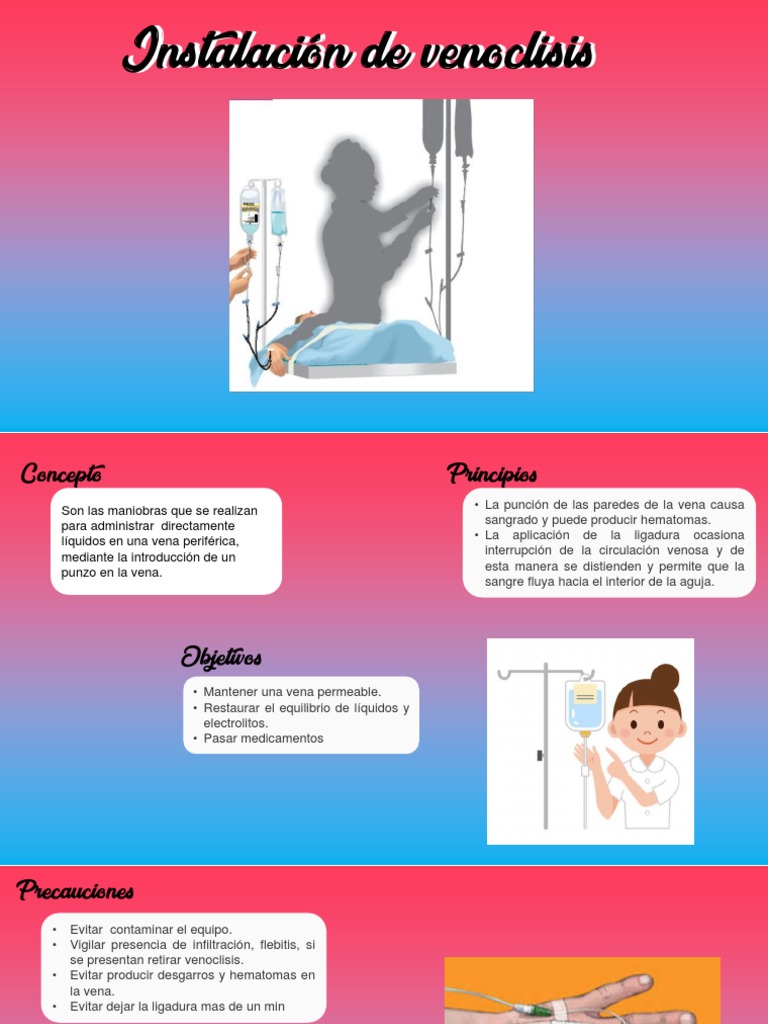 Instalación de Venoclisis | PDF | Vena | Medicina CLINICA