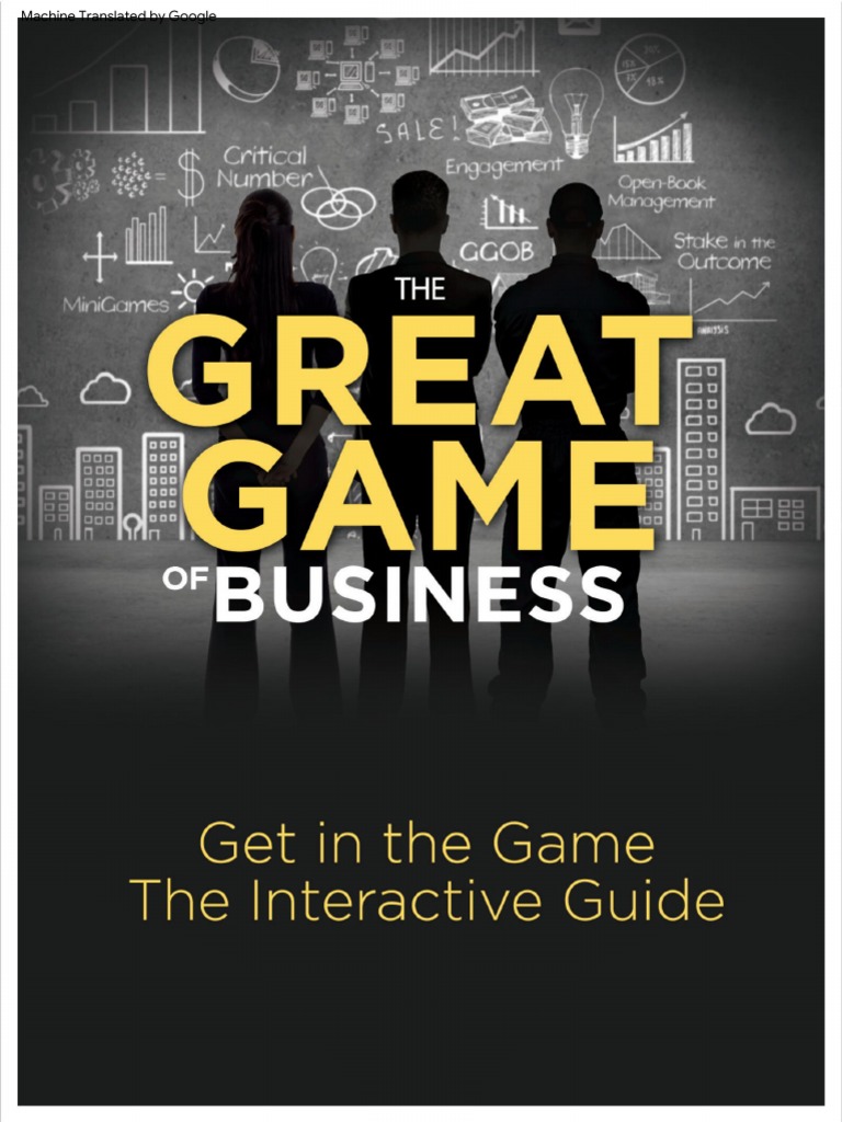 The Great Game of Business (Traslate) | PDF | Evaluación | Business