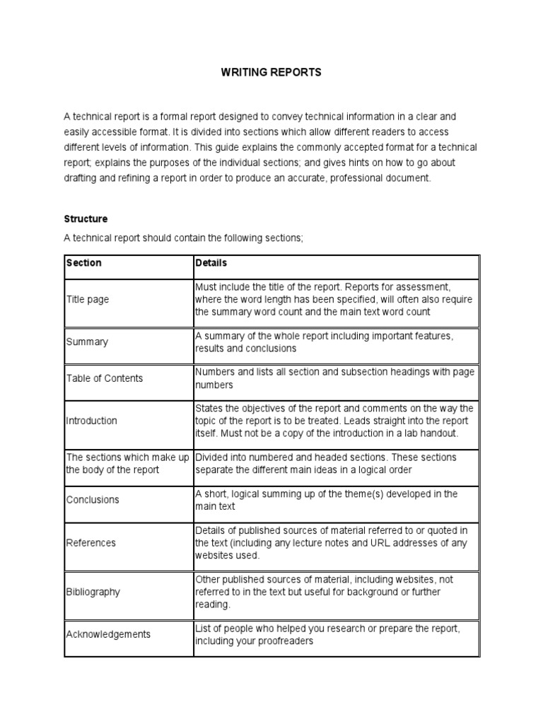 Writing Reports | PDF | Data | Logic