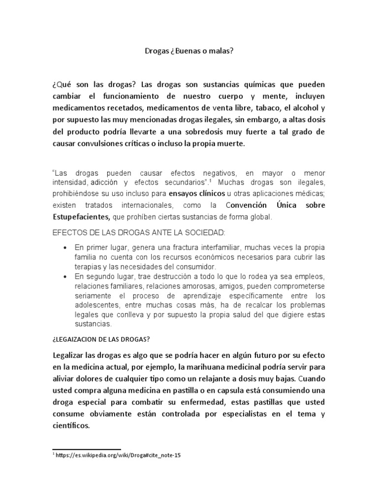 DROGAS | PDF | Drogas | Ciencias de la Salud