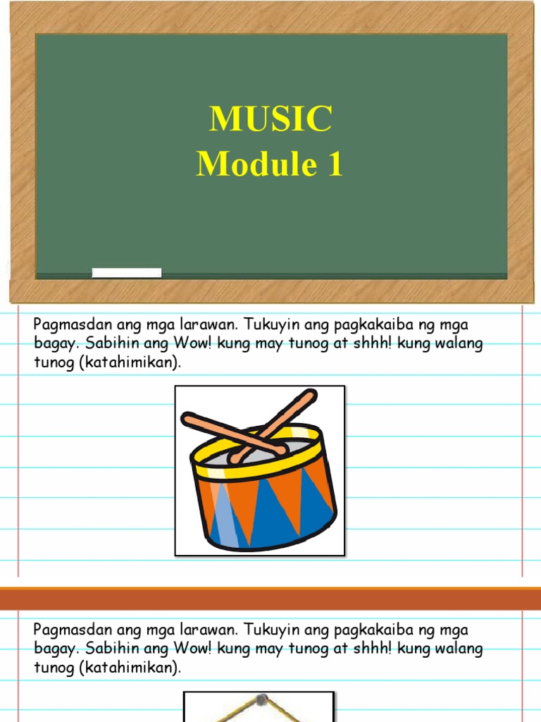 Music Module 1 | PDF
