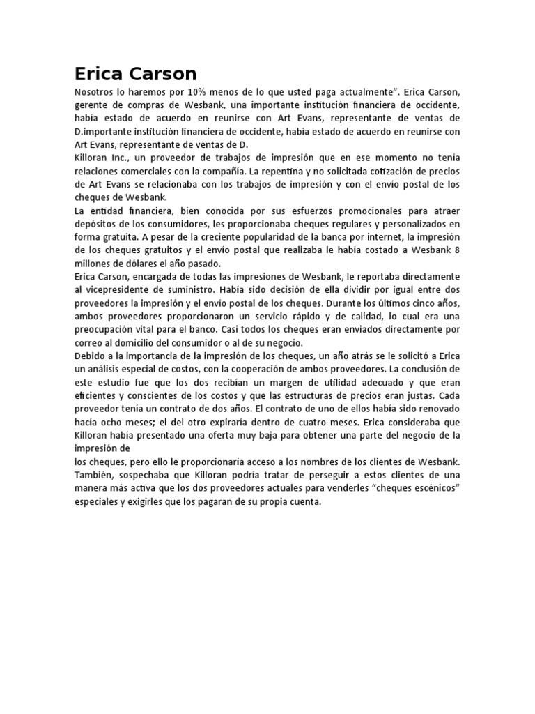 Caso Erica Carson - Compress | PDF