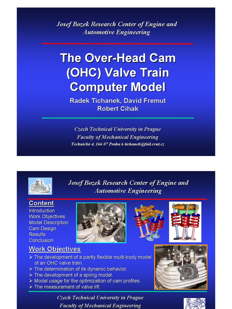 OHC | PDF | Engineering | Mechanical Engineering