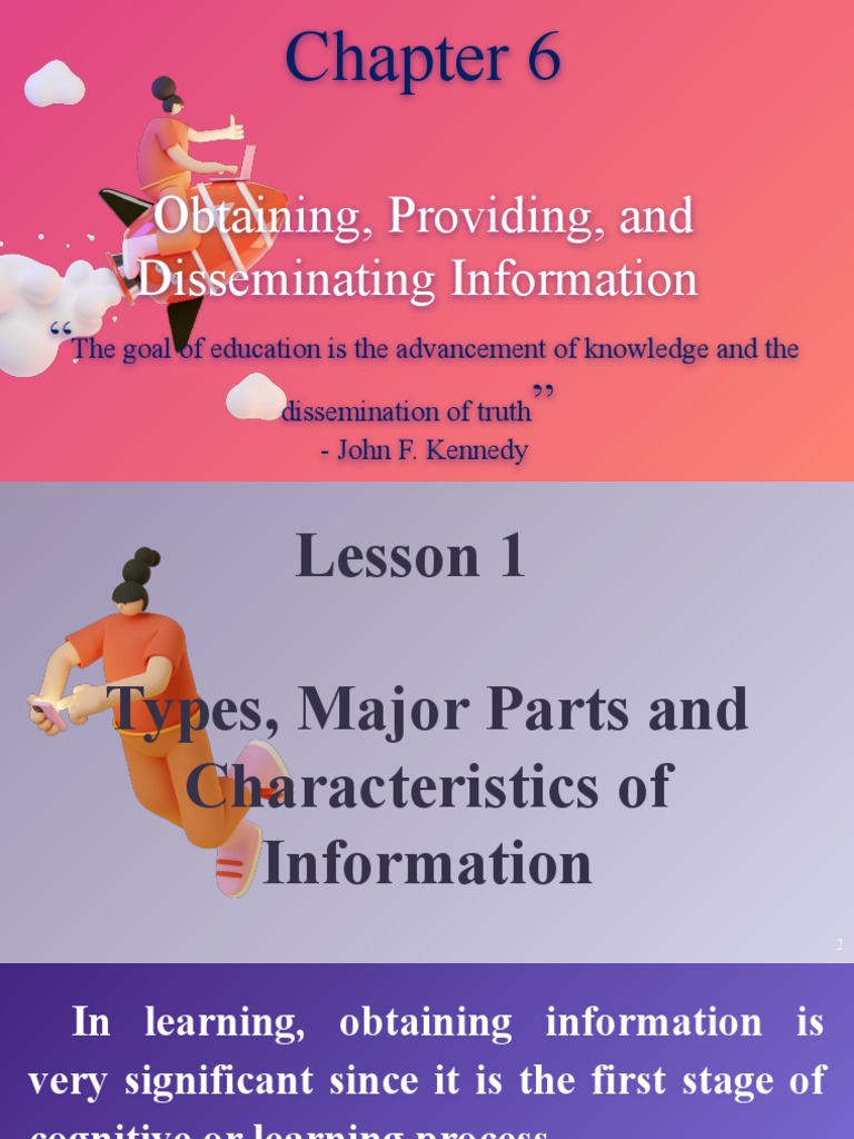 PC Chapter 6 Lesson Lesson 2 | PDF | Information | Learning