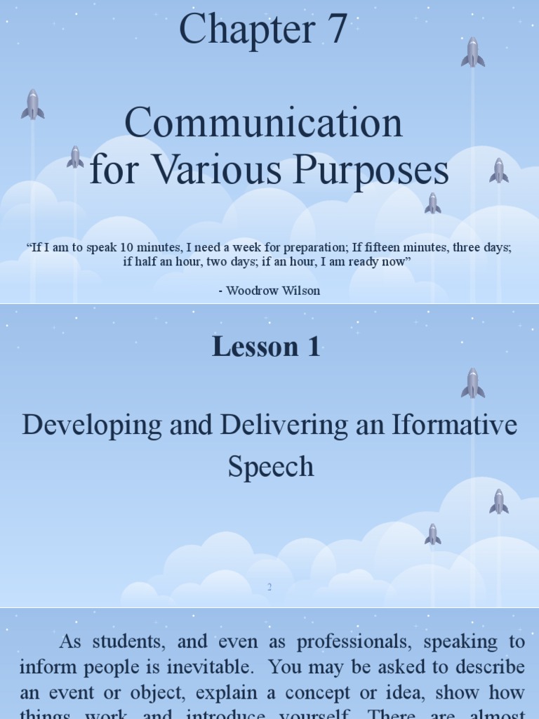 Informative Speech Essentials | PDF | Persuasion | Rhetoric