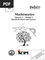 Math Reviewer Grade 8 1st Quarter | PDF | Fraction (Mathematics ...